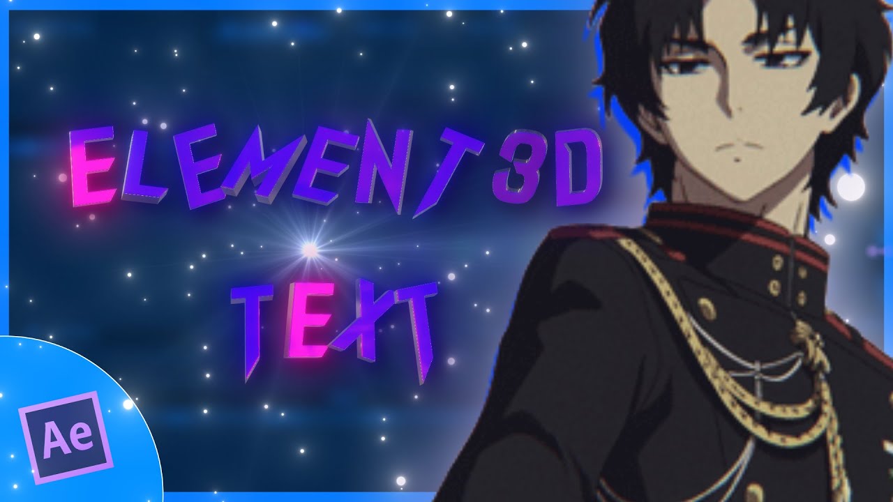 Tutorial 3D Text Animation - After Effects [ Free Projects Files ...