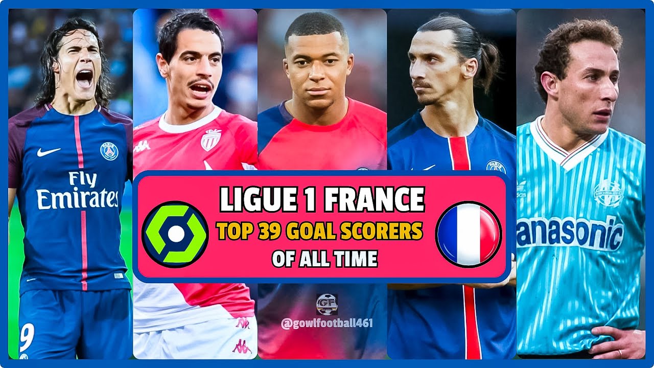 LIGUE 1 Uber Eats FRANCE Top 39 Goal Scorers of All Time (GOWL FOOTBALL ...