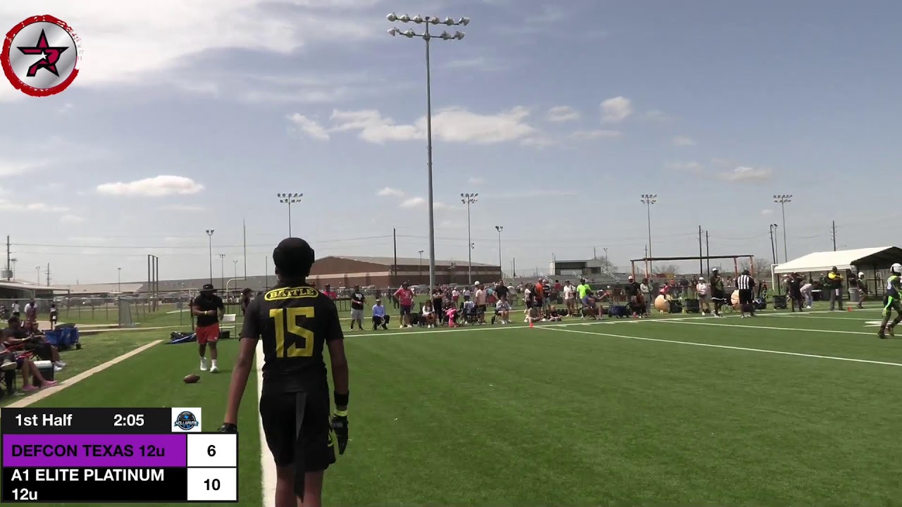 DEFCON TEXAS VS A1 ELITE PLATINUM 12u PremierEventsUsa - YouTube