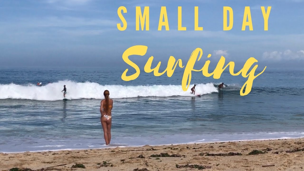 FUN SURF SMALL WAVES || Surfing Bali - YouTube