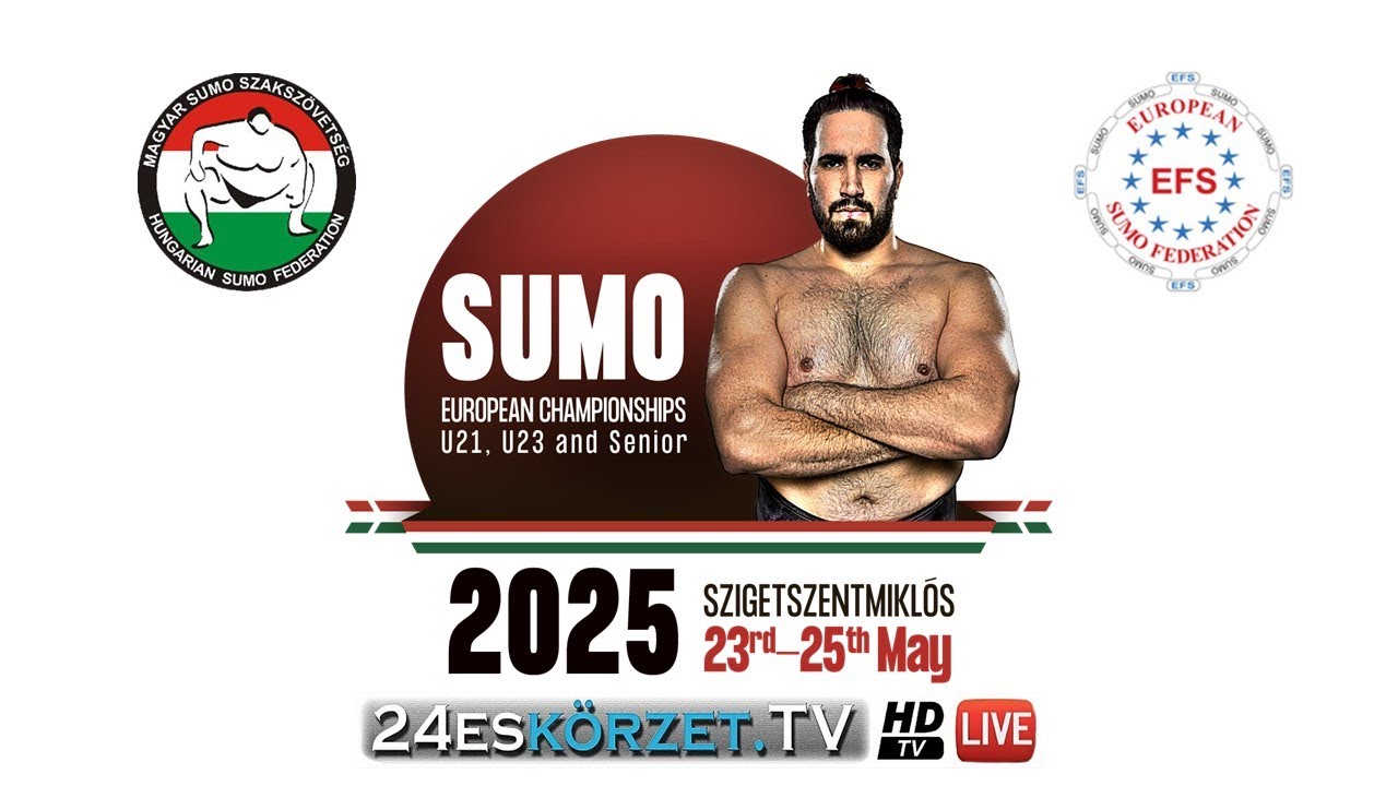 U21, U23, and Senior European Sumo Championships in Hungary 2025 ...