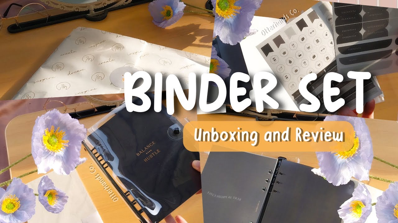 Unboxing and Review Binder Set 2023 Indonesia | Otterhands Co. - YouTube