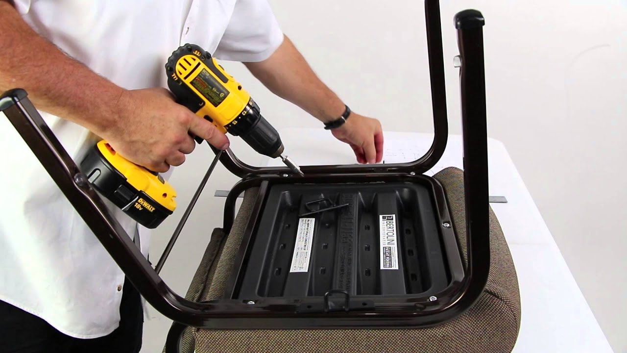 How To Install Interlocks on your Church Chair - YouTube