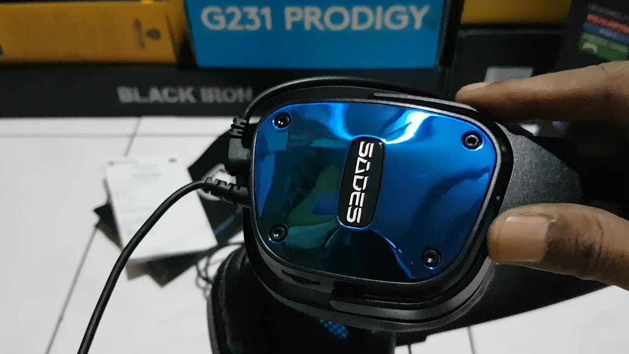 Unboxing Sades DPower [Angel Edition] | Headset Gaming - YouTube