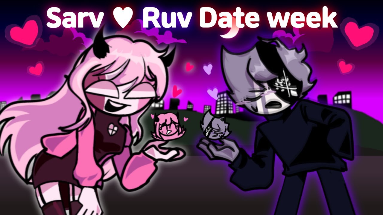 [ FNF ] Sarvente ♥ Ruv - Dete Week - Friday Night Funkin - YouTube