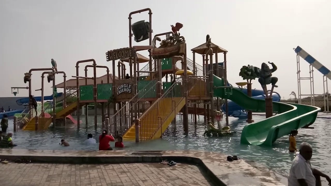 Full View of Holiday Water Resort Jambuda - YouTube