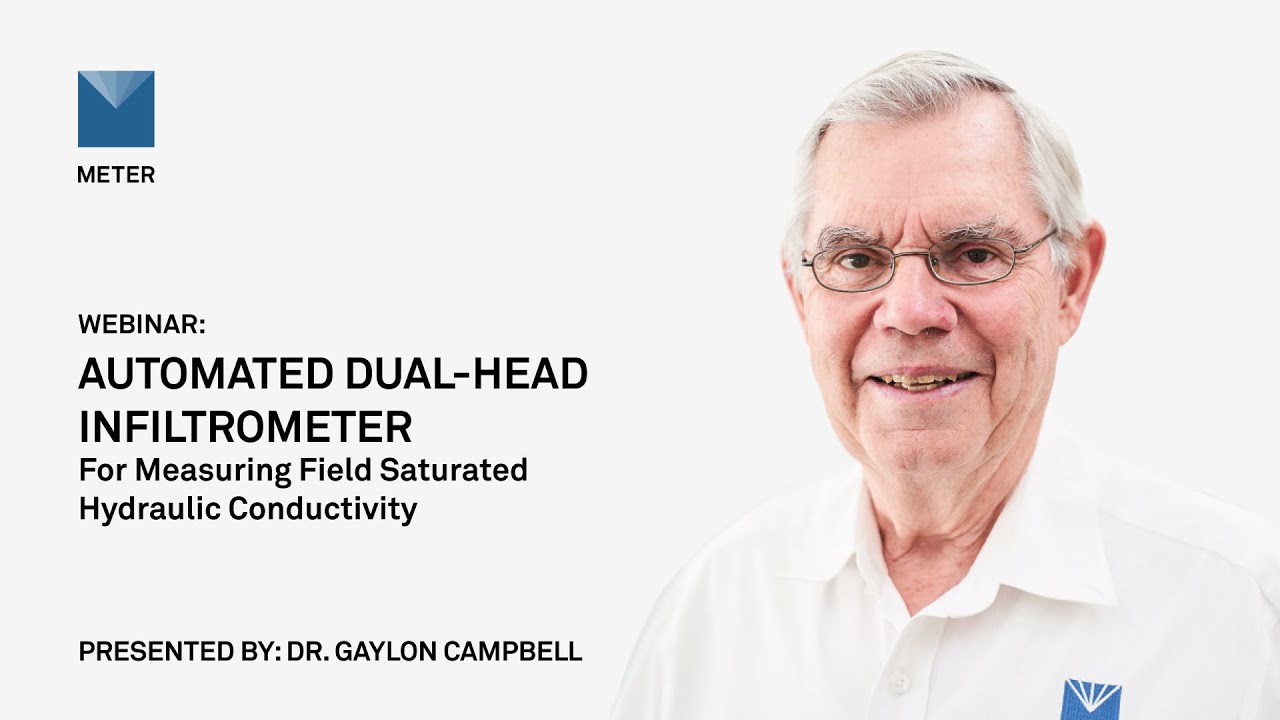 Webinar—Automated dual-head infiltrometer for measuring field saturated ...