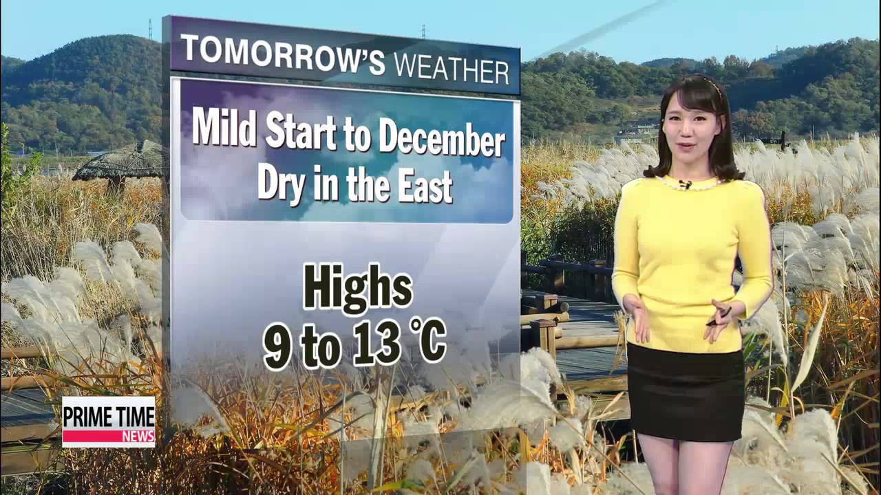 Late fall weather in forecast, but high levels of fine dust - YouTube