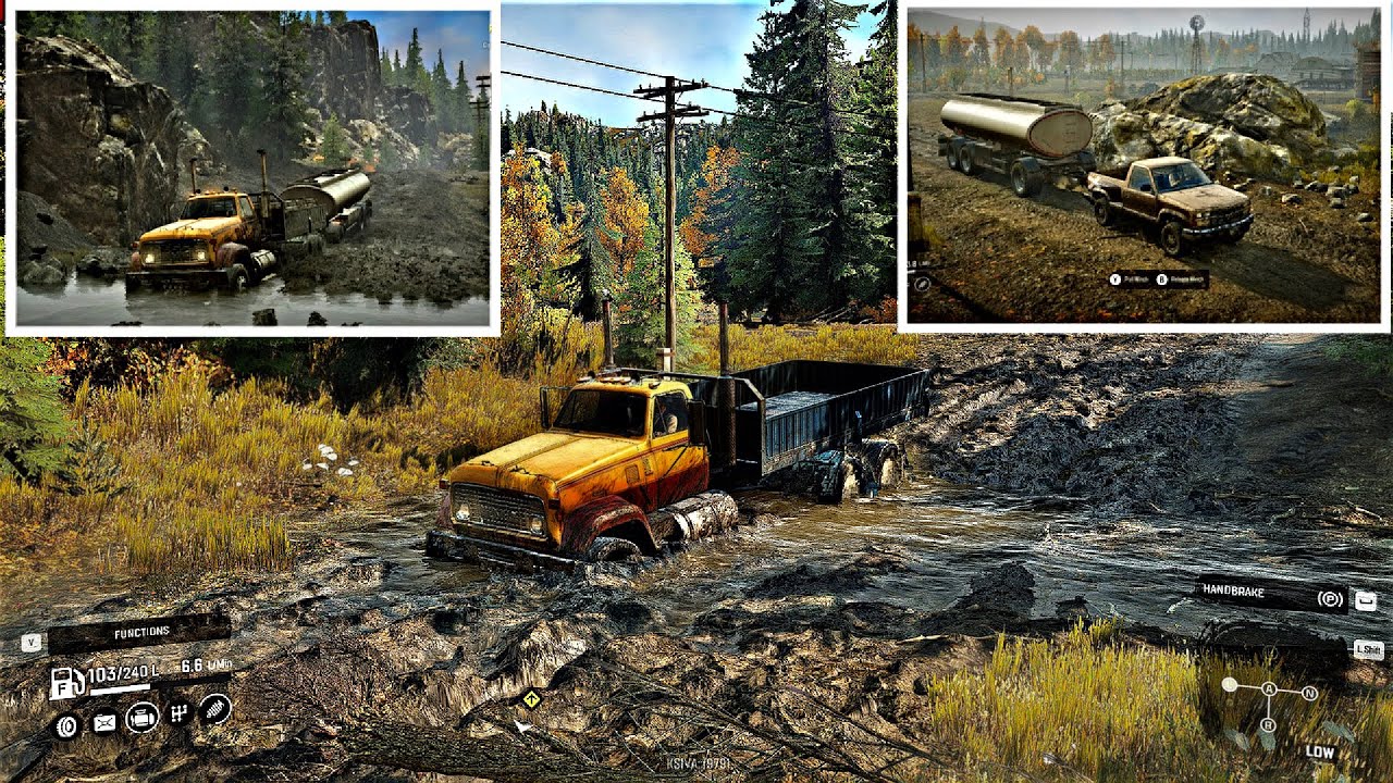 THIS IS INSANE!!DIFFICULTY LEVEL 101%|SNOWRUNNER 4K UHD || FALLEN ...