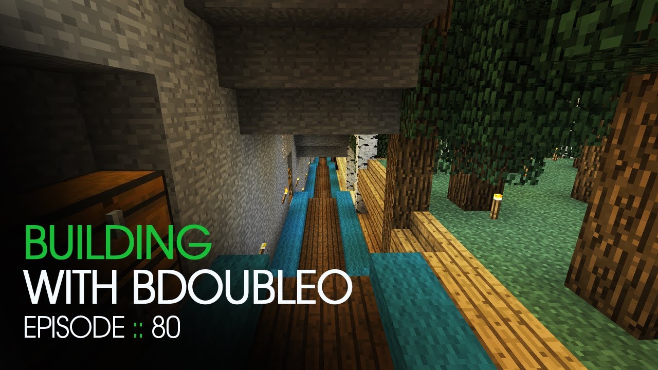 Minecraft Building with BdoubleO - Episode 80 - Cyan I Can! - YouTube