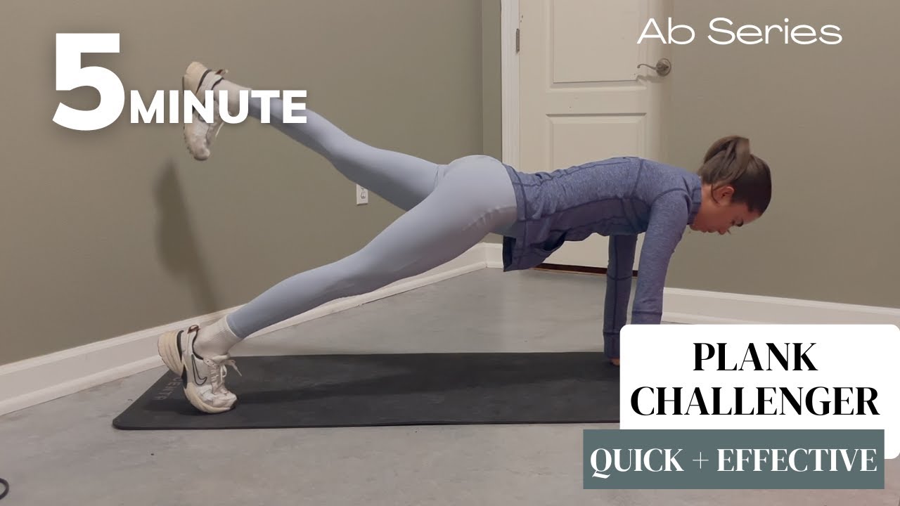 Ab Series Pilates Plank Challenger/Quick and Effective workout/ No ...