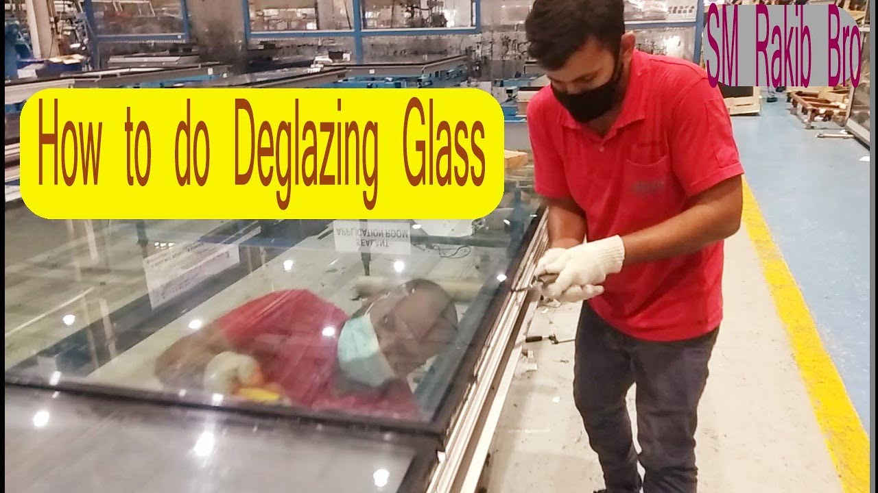 How To Do Deglazing glass || How To Remove glass || Amazing skill work ...