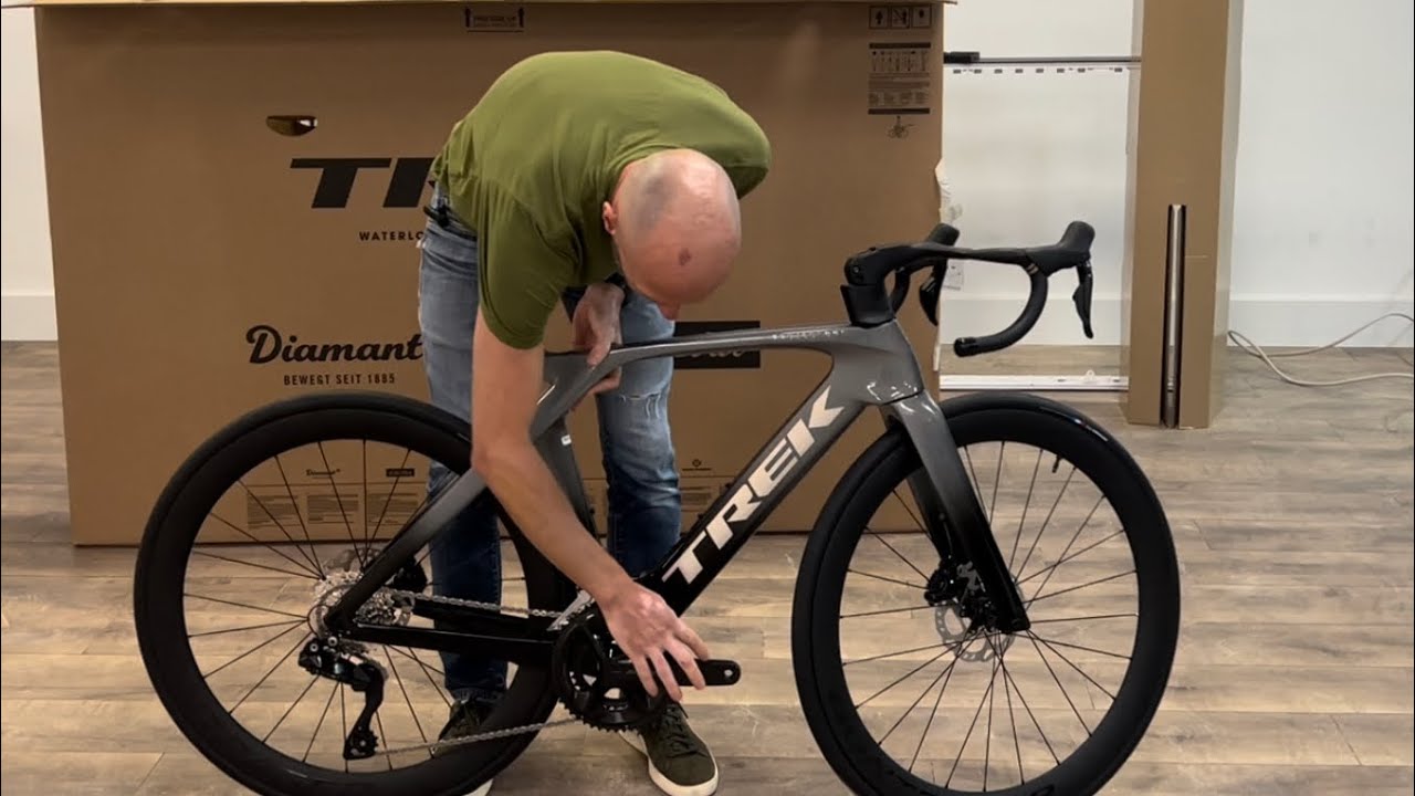 Unboxing: Trek Madone SLR6 Project One: Full Fade Prismatic - YouTube