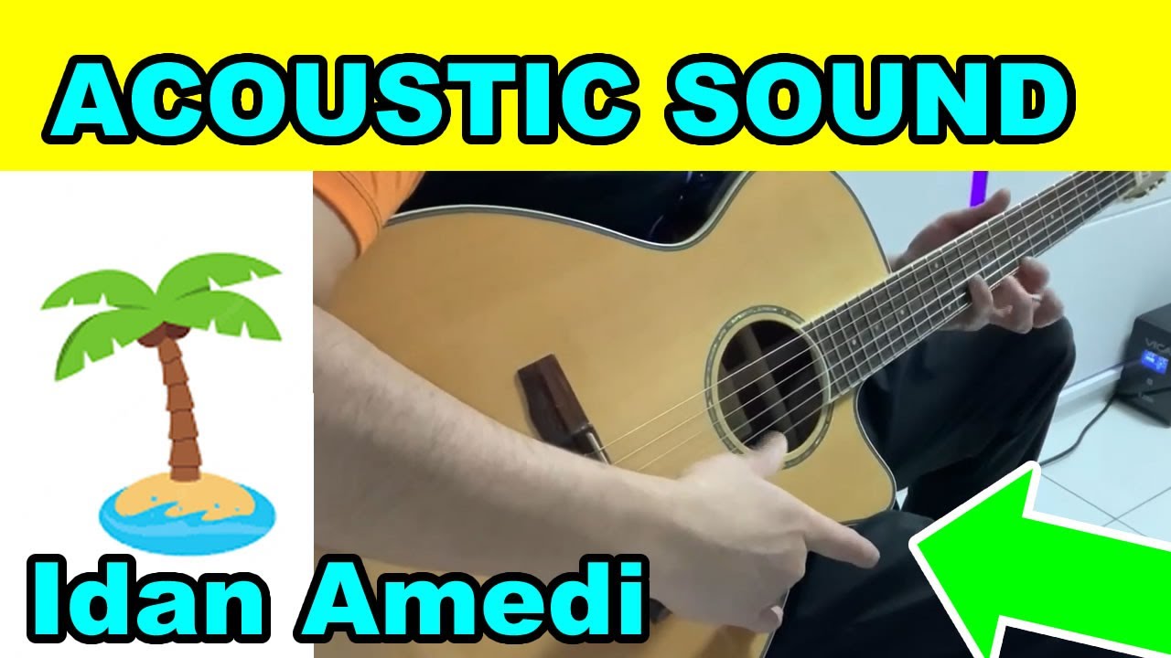 idan amedi - chelek mehazman guitar cover instrumental - YouTube