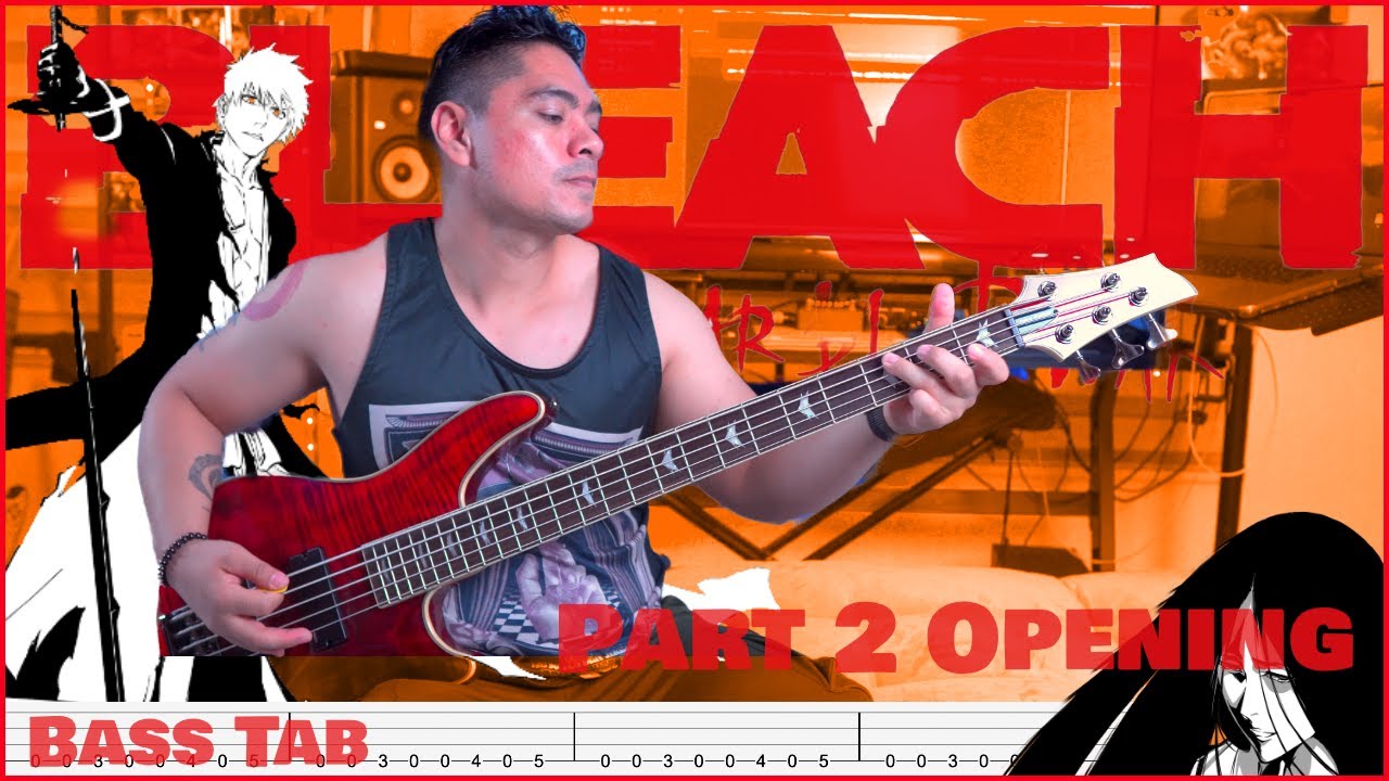 [🎸Bass TAB] Bleach: Thousand-Year Blood War Part 2 Opening (Bass Cover ...