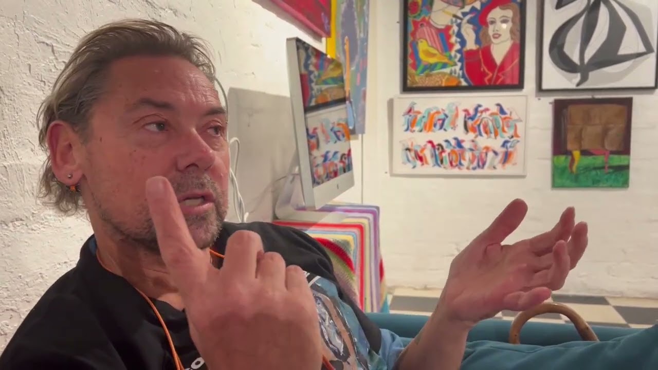 Anthony Breslin 'Before the Melange' exhibition - YouTube