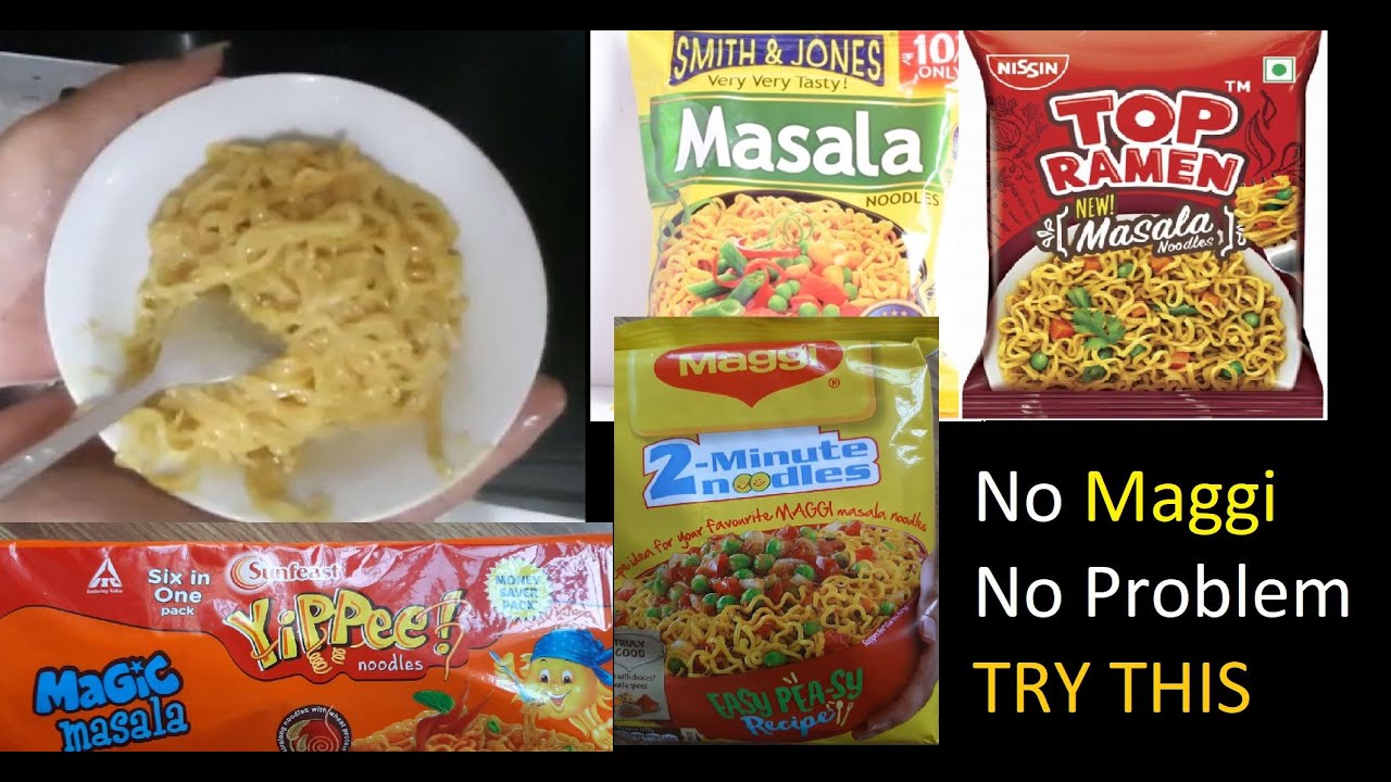 Perfect Alternative to Maggi | Try this if you dont have maggi - YouTube