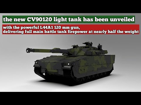 Genius Idea, New CV90120 with L44A1 120 mm gun brings full tank ...
