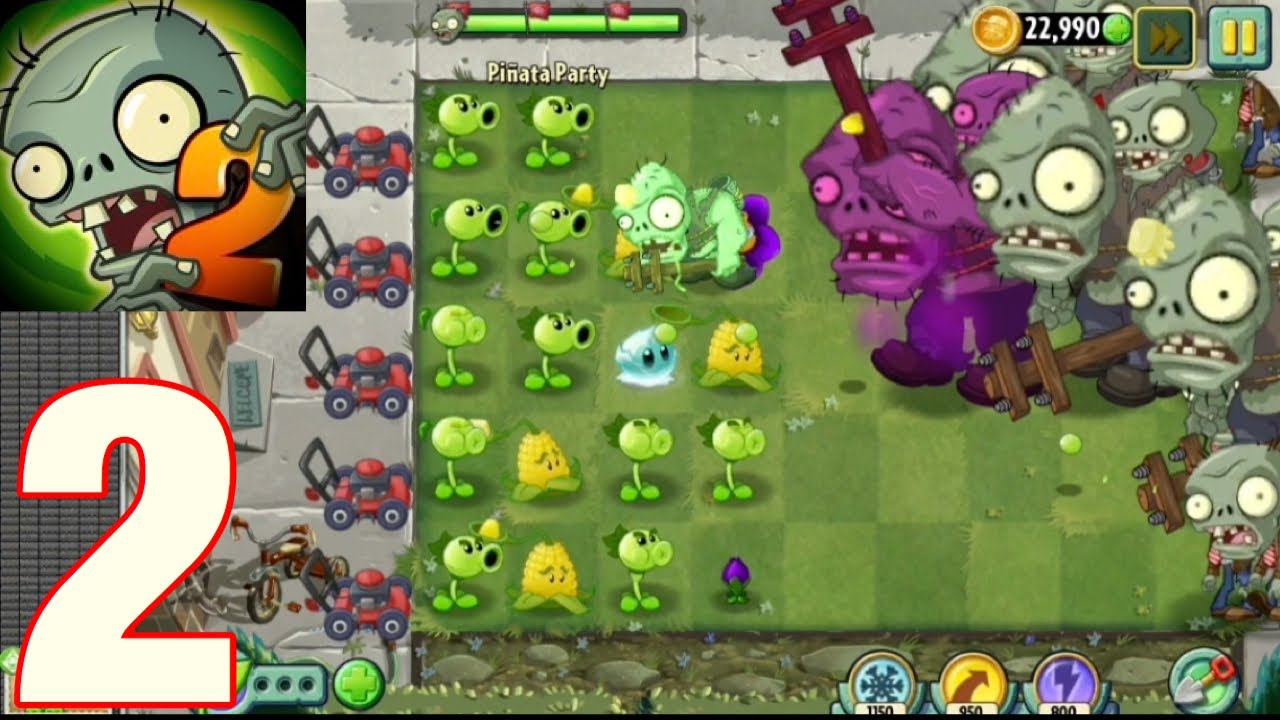 Plants VS Zombies 2 Walkthrough Part-2 (android/iOS) Arena Battle ...