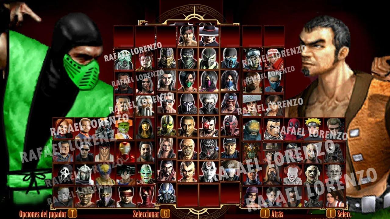 Mortal Kombat 9 - REPTILE MK2 Klassic - Jarek MK4 DLC skin MOD MK9 ...