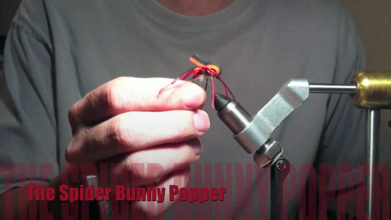 Spider Bunny Foam Bass Popper - YouTube