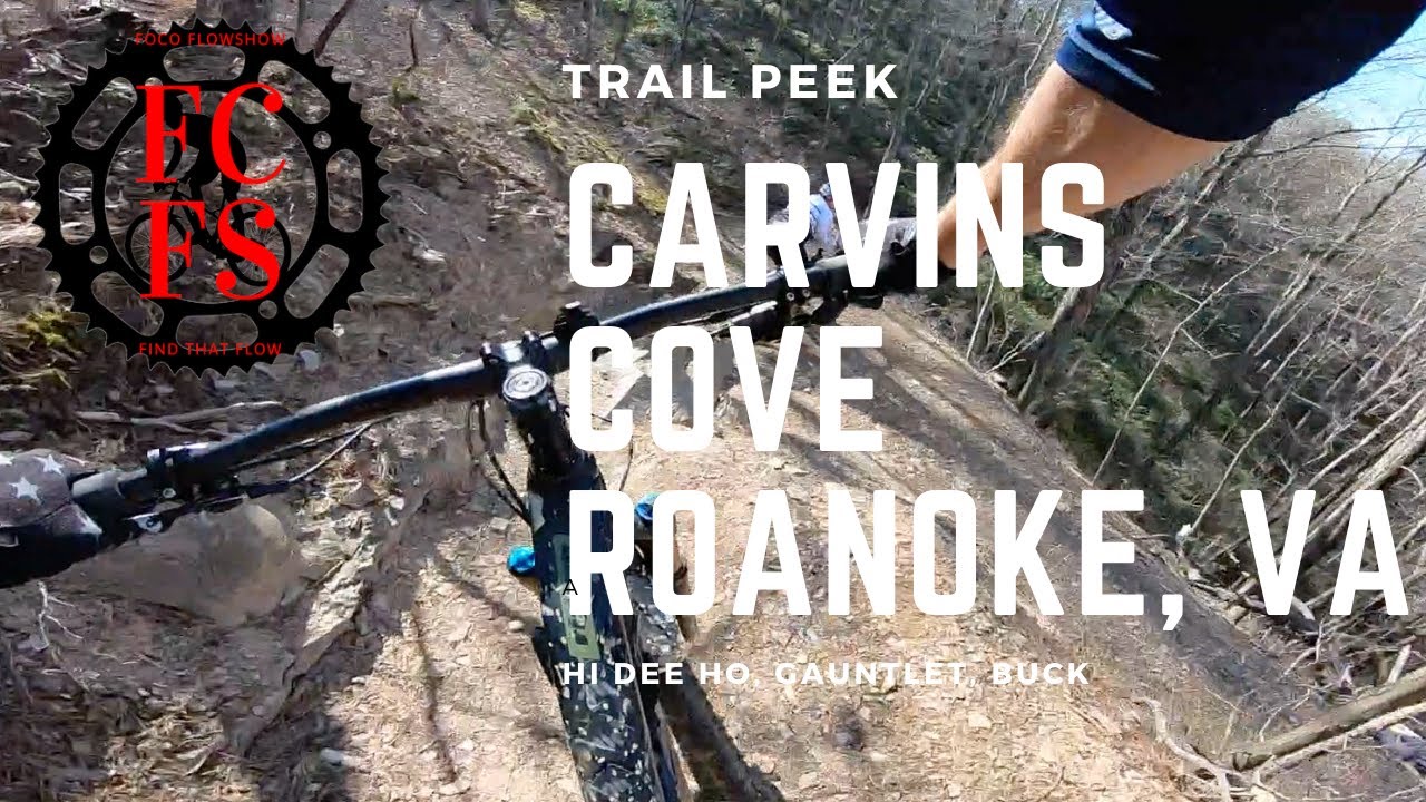Carvins Cove MTB Trail Peek - Hi Dee Ho, The Gauntlet and Buck! - YouTube