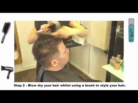 How To Style a Quiff that Lasts All Day - 4 Easy Steps by Da'Dude Hairstyling Tutorials