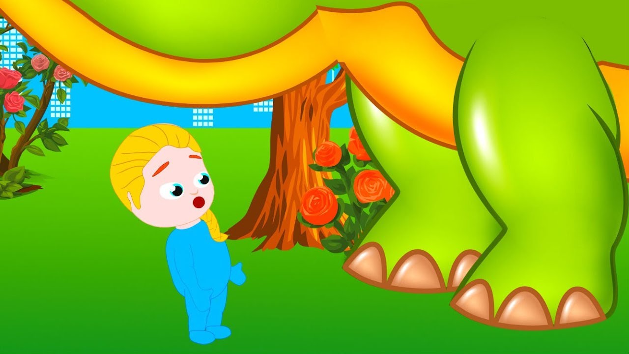 LITTLE PRINCESS MEETS MUMMY DINOSAUR Funny Cartoons For Kids - YouTube