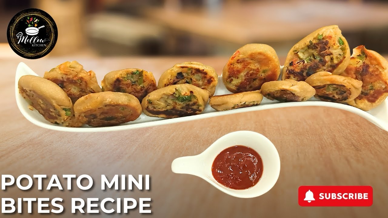 Crispy Potato Mini Bites | Easy Snack Recipe! | Crunchy & Delicious ...