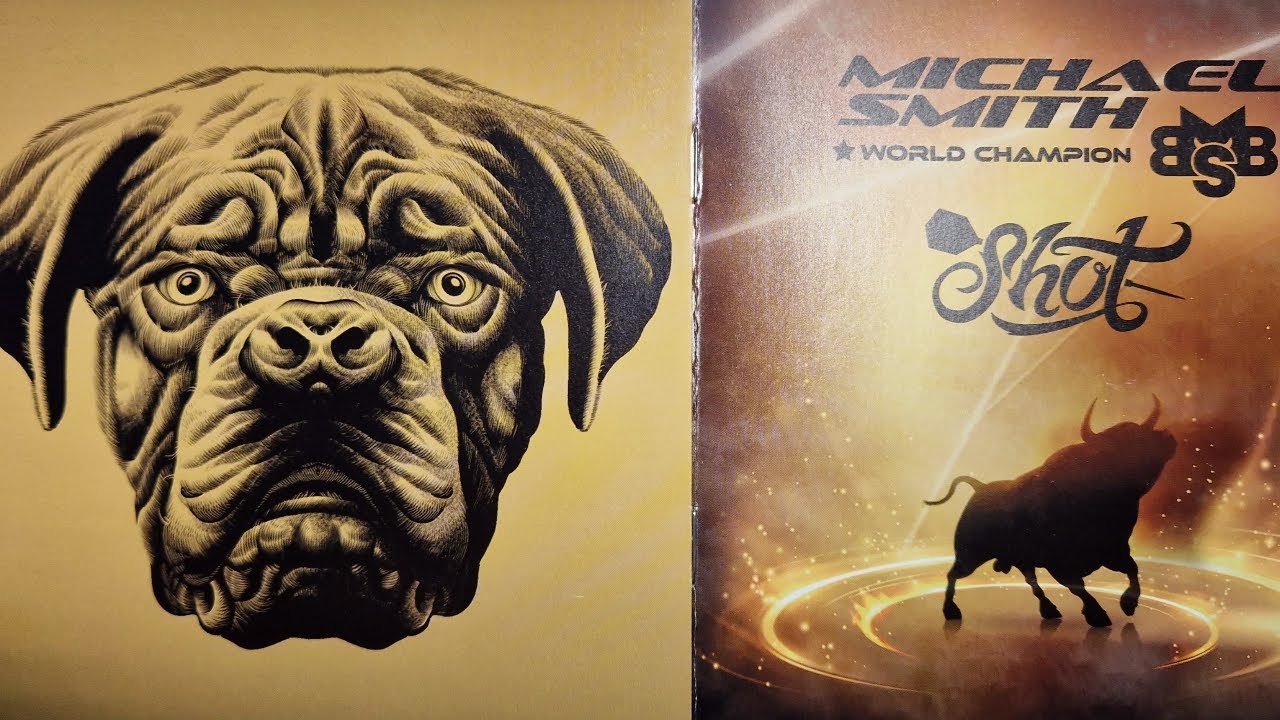 Shot Michael Smith "SKYE" 2023 Ltd Edition darts unboxing - YouTube