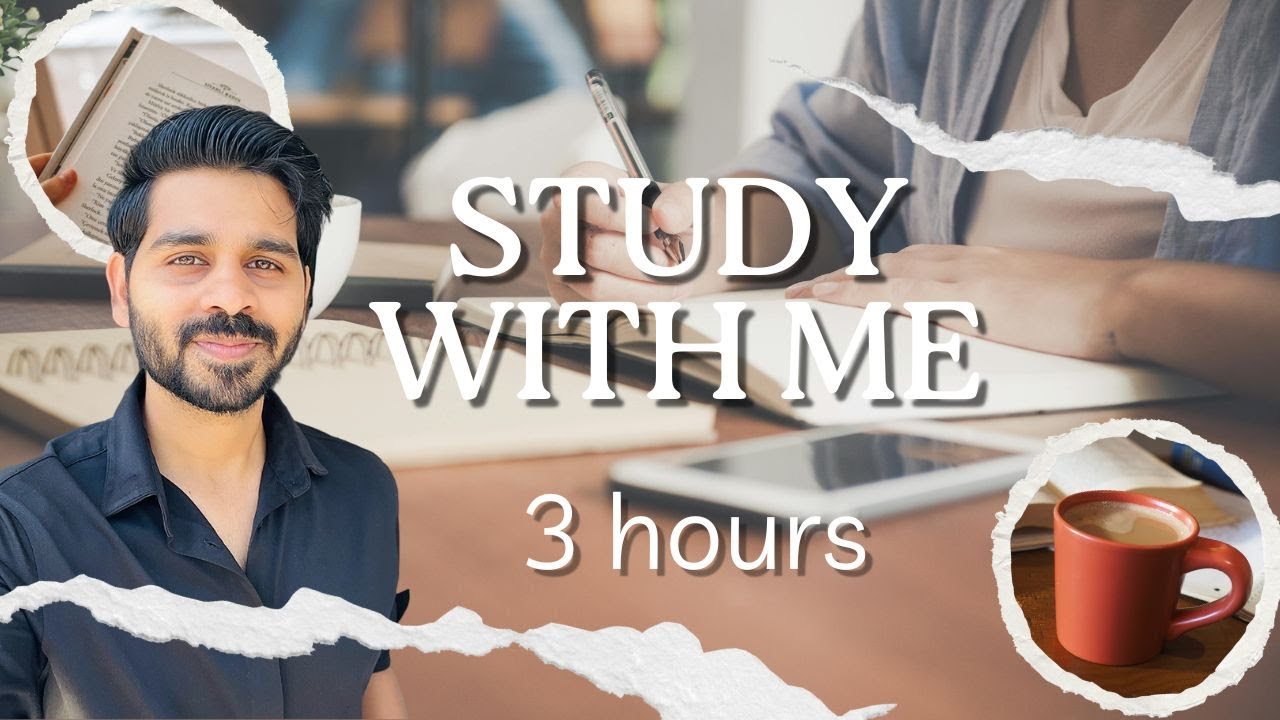 3 Hours Fresh Study with me | Let's do it Together - YouTube
