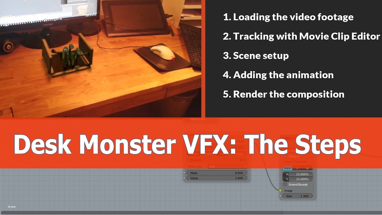 Blender Vfx: 3d Video Composition steps - YouTube
