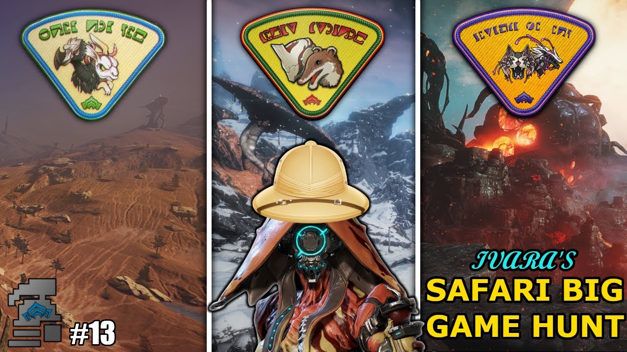 WARFRAME IRON MAN EP 13 - IVARA'S SAFARI BIG GAME HUNT - YouTube