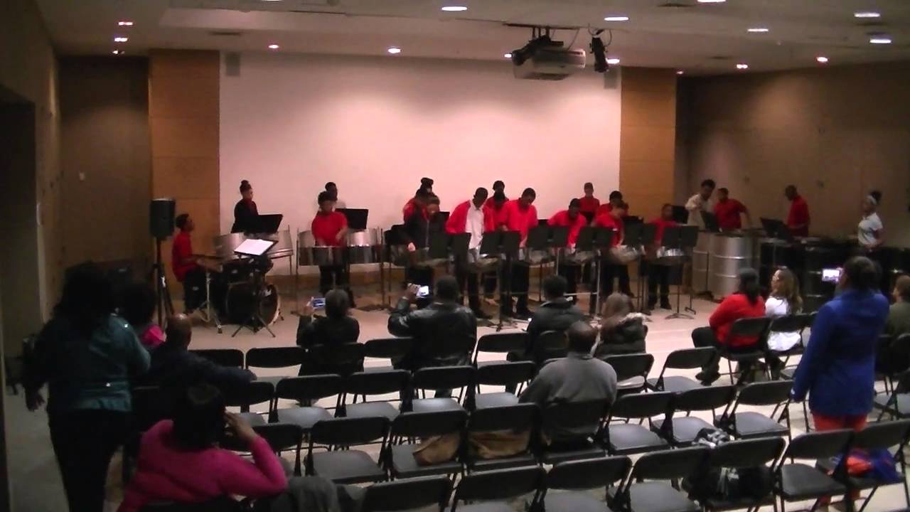 Highville Charter School Steel Band Winter Concert-12/22/15 - YouTube