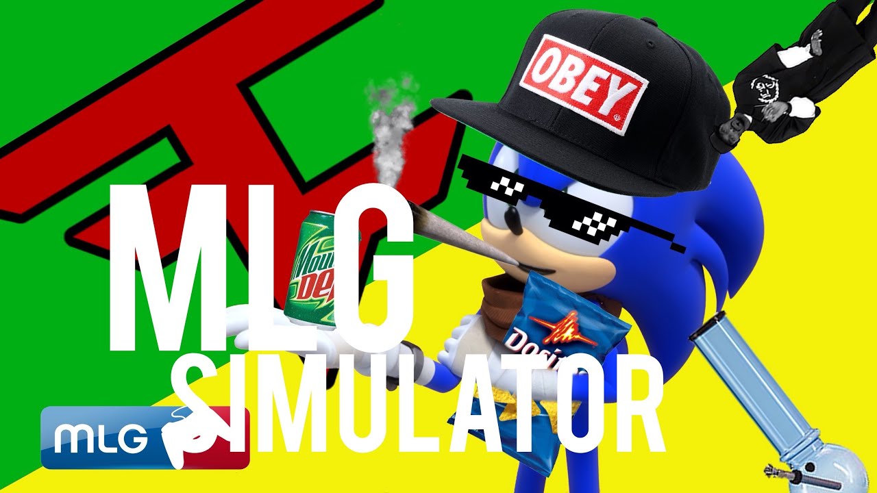 Weirdest game but funniest game ever- mlg simulator - YouTube