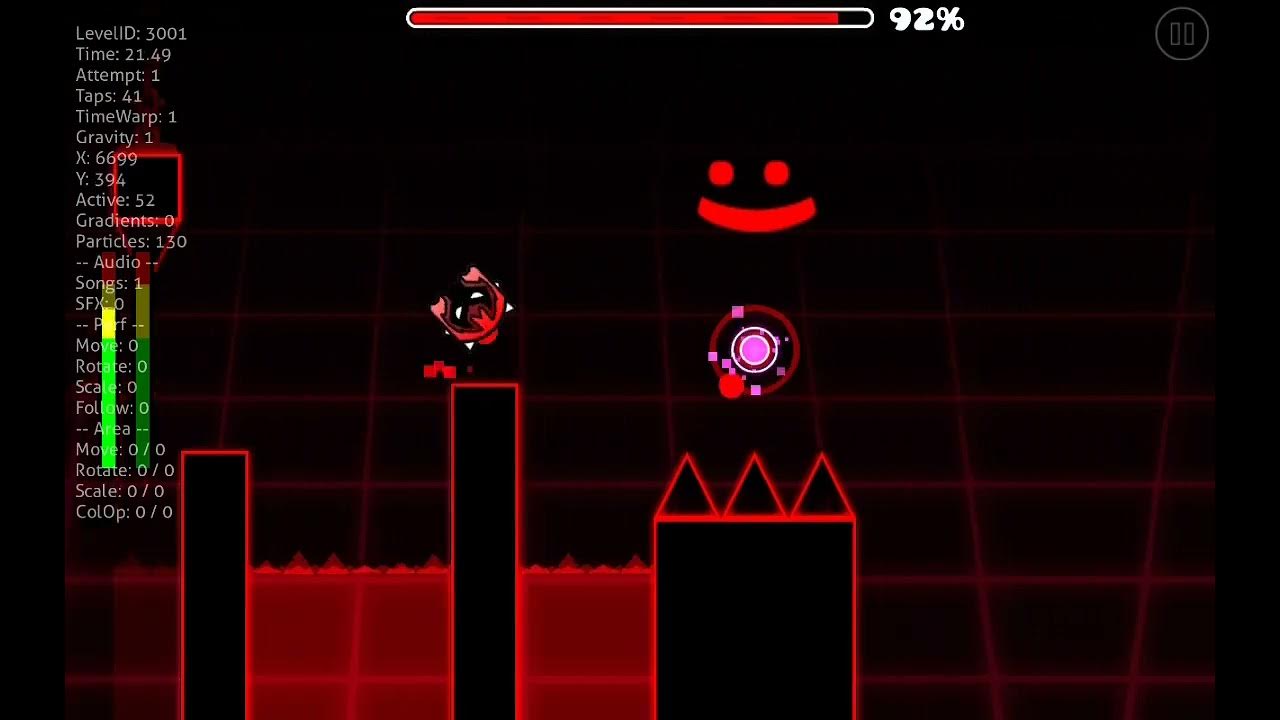 el nivel secreto de geometrí. dash - YouTube