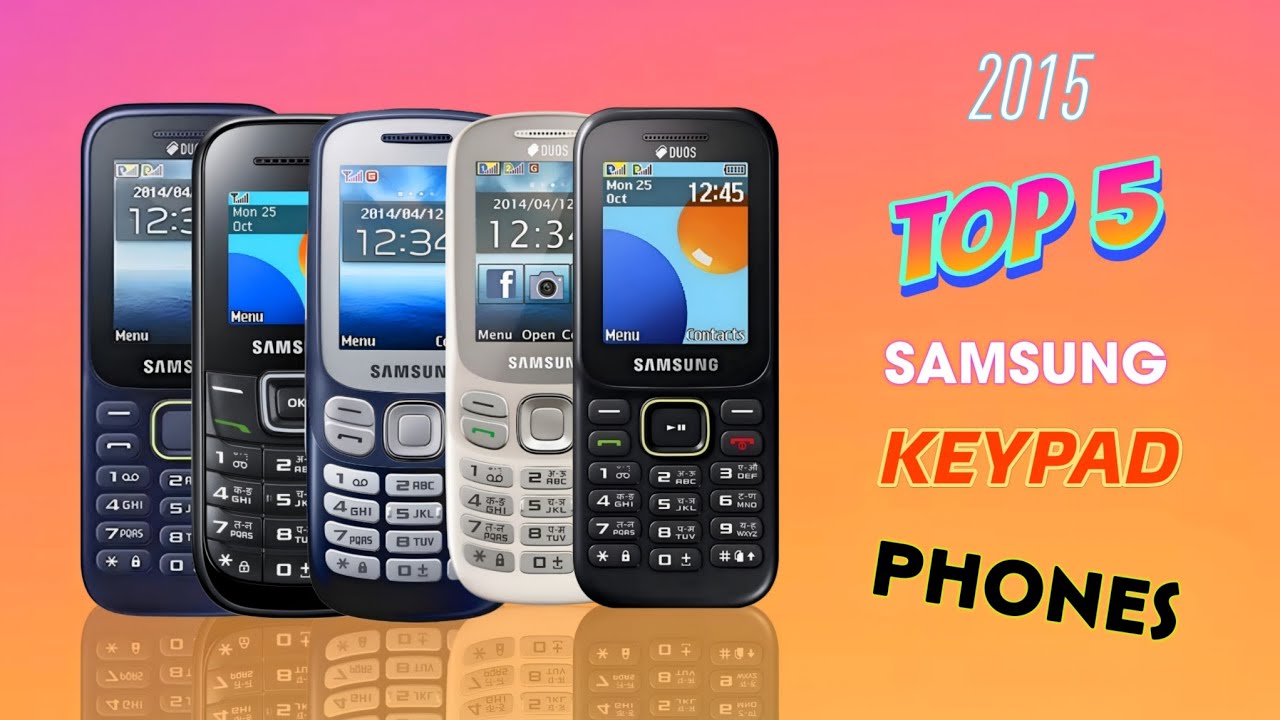 5 best Samsung keypad phone 2025 | best Samsung feature phone in India ...