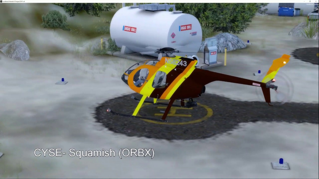 P3D- ORBX CYSE- Squamish Tour! - YouTube