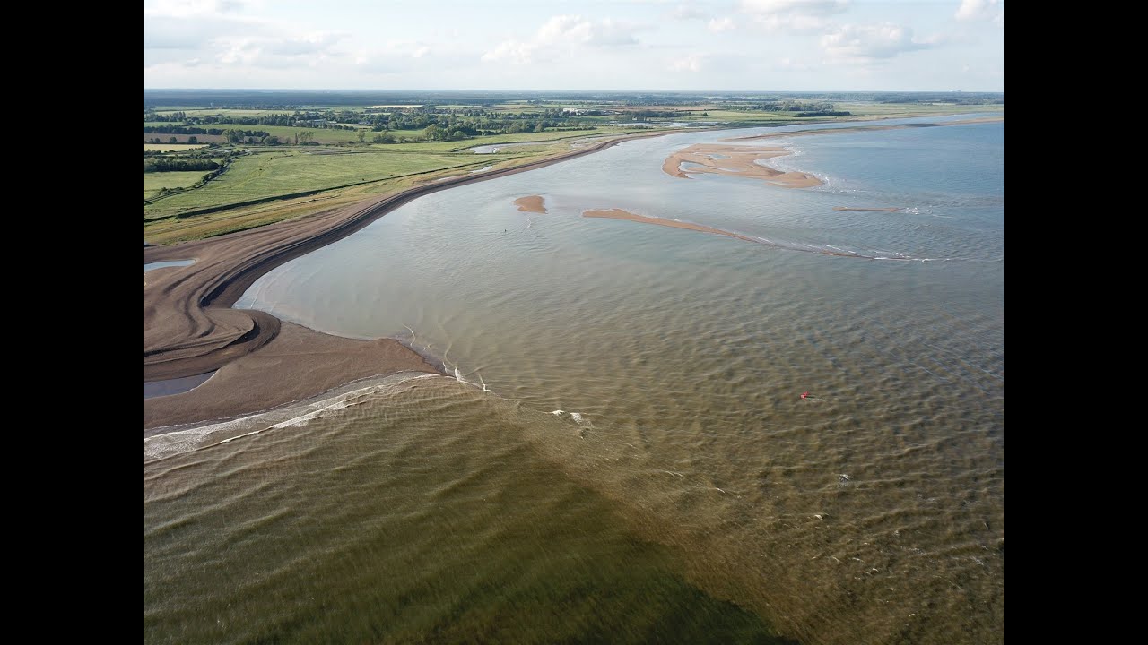 Ore river entrance May 23rd 2024 at LW 0 8m - YouTube