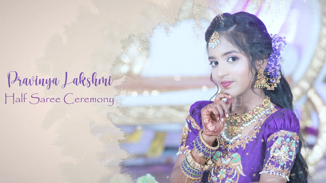 Pravinya Half Saree||cinematic||4K||@eleganceballroomdancestudi3577 ...