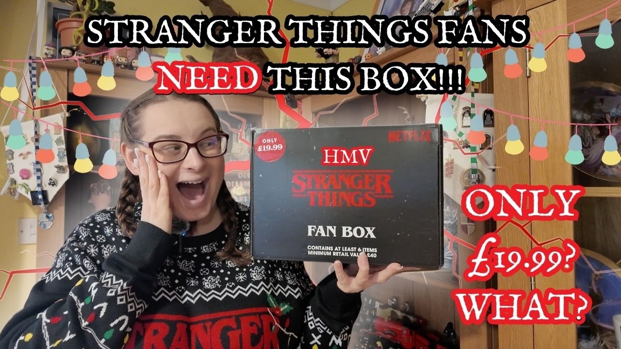 STRANGER THINGS Fan Box Unboxing (£19.99) — THIS WAS AMAZING! # ...