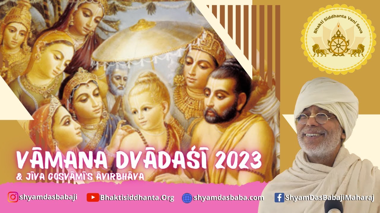 SBen230926 Sri Vamana Dvadasi, Srila Jiva Goswami Pad, the Greatest ...