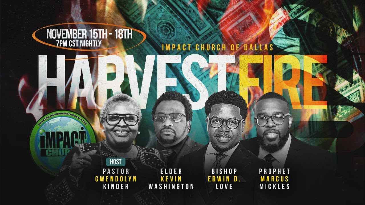 Harvest Fire 2022 Night Four - Bishop Edwin D. Love - YouTube