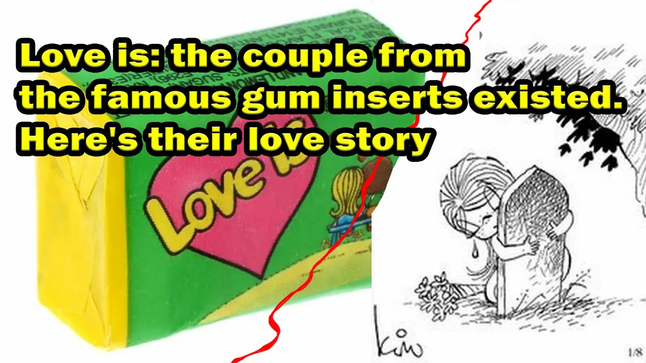 Love is the couple from the famous gum inserts existed Here's their ...
