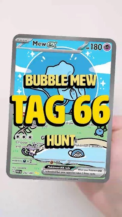 Tag 66 - Shiny-Streak!🥶 #pokemoncards #challenge #bubblemew - YouTube