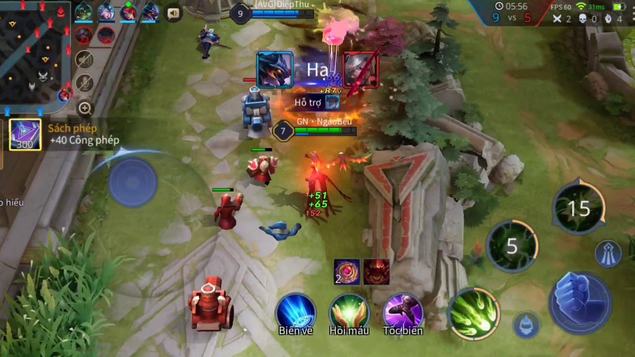 LIÊN QUÂN MOBILE- Test Skin Natalya Nghiệp Hoả Yêu Hậu và cách lên đồ ...