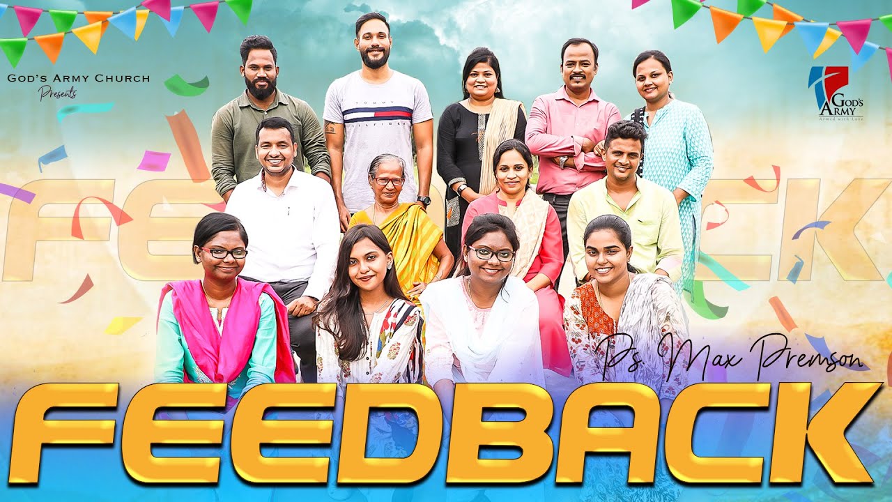 How, When & Where should we get FEEDBACK | GOD'S ARMY CHURCH INDIA ...