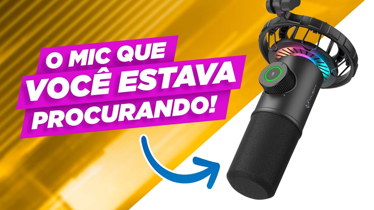 Review Microfone Husky Blizzard 200! - YouTube