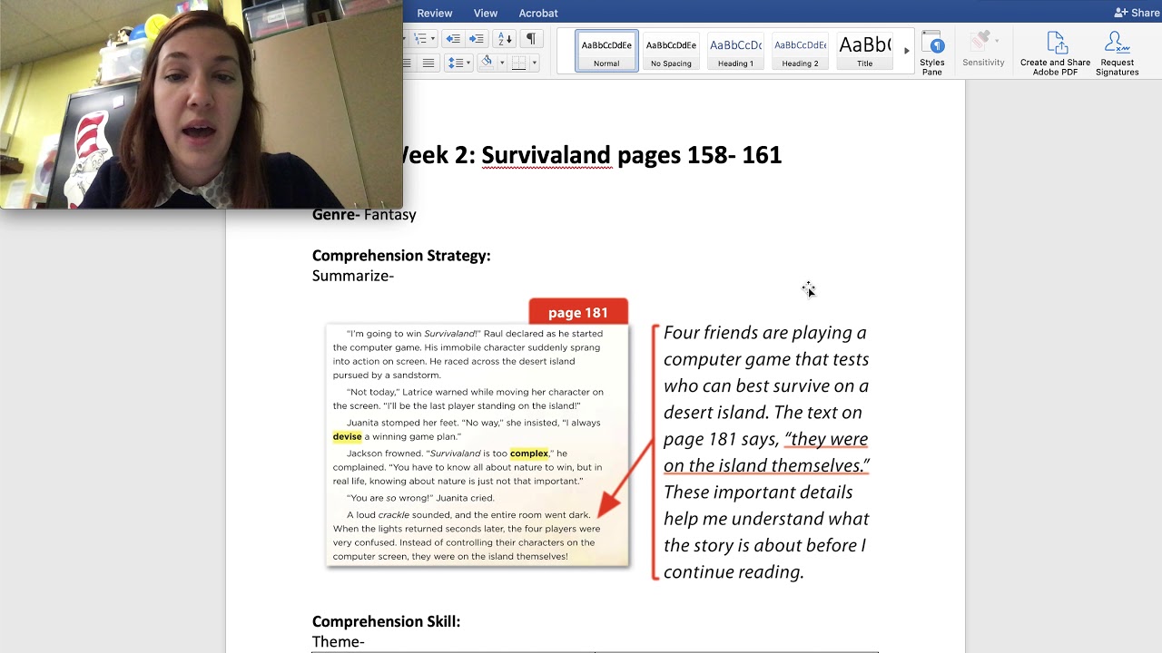 Unit 3 Week 2 Survivaland Grade 5 - YouTube