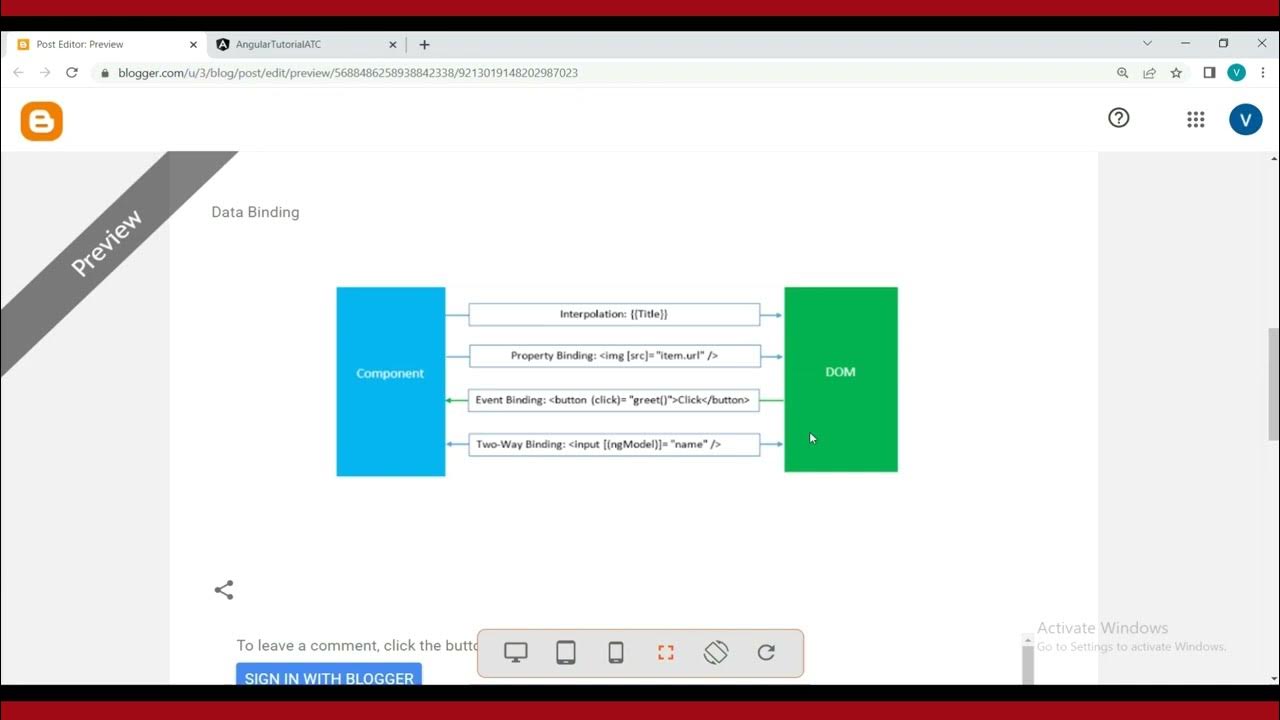 Data Binding 1) String Interpolation - YouTube
